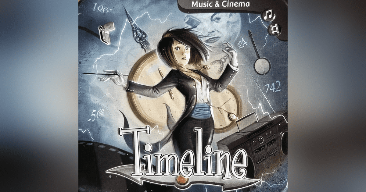 Timeline: Music & Cinema | Board Game | BoardGameGeek