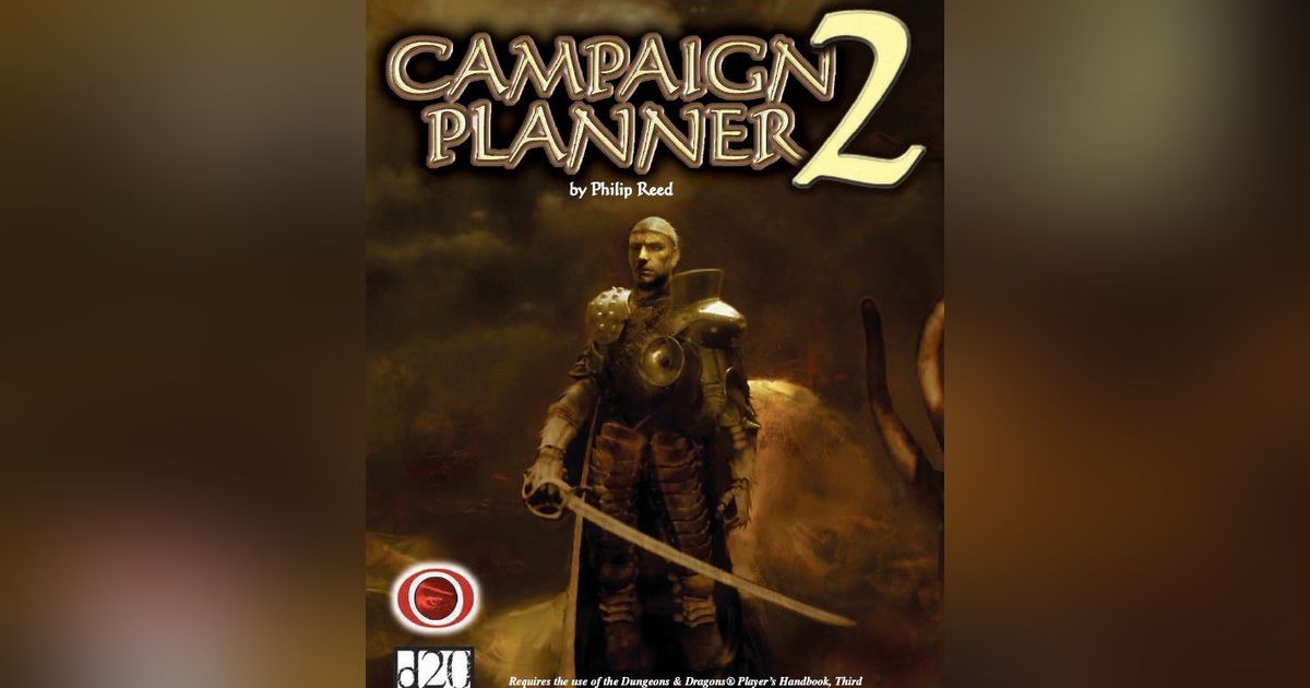 Campaign Planner 2 | RPG Item | RPGGeek