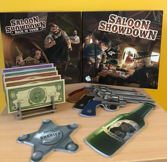 Saloon Showdown | Board Game | BoardGameGeek