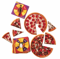 Fractions Supreme Pizza Game | Board Game | BoardGameGeek