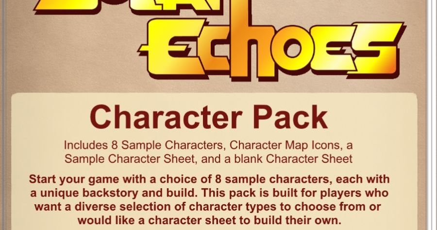 Character Pack | RPG Item | BoardGameGeek
