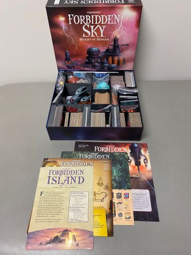 Full Collection Box Insert | Series: Forbidden Games (Gamewright)
