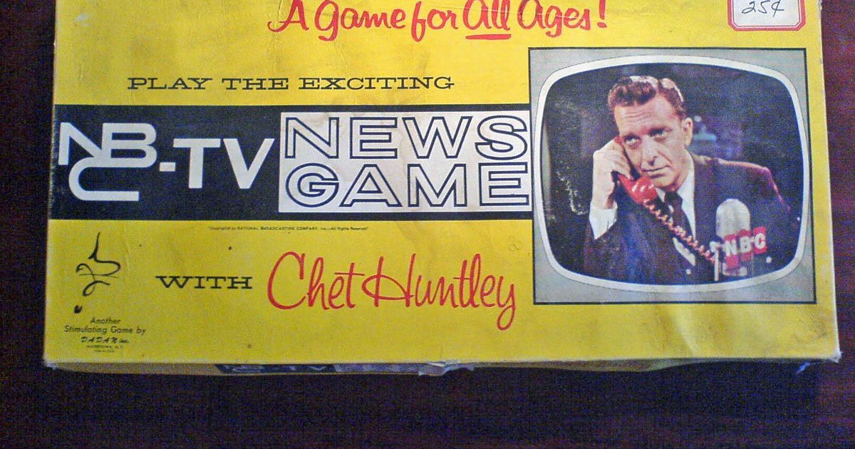 NBC: TV News Game | Board Game | BoardGameGeek