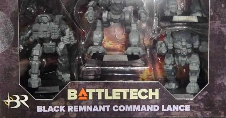 BattleTech: Black Remnant Command Lance Forcepack | Board Game ...