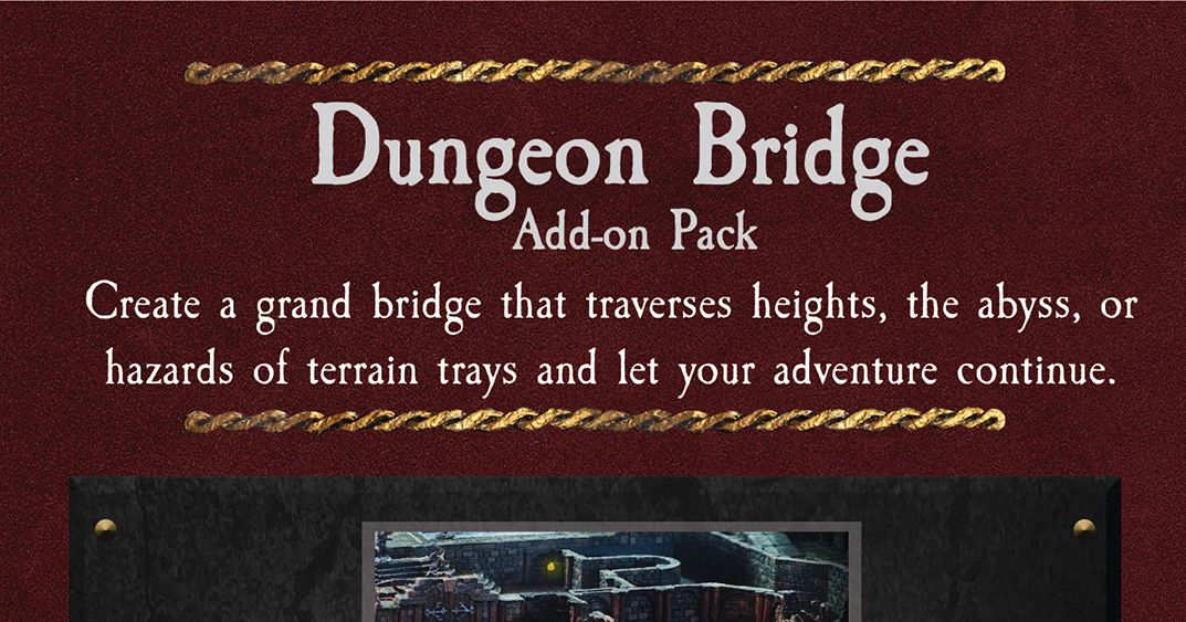 Dungeon Bridge Pack | RPG Item | RPGGeek