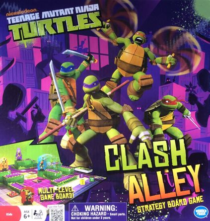 Teenage Mutant Ninja Turtles: Clash Alley Strategy Boardgame | Board ...