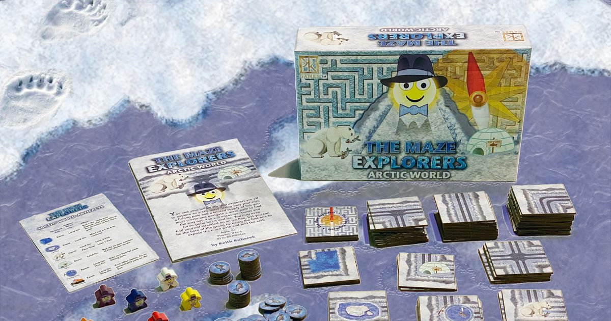 The Maze Explorers: Arctic World | Board Game | BoardGameGeek