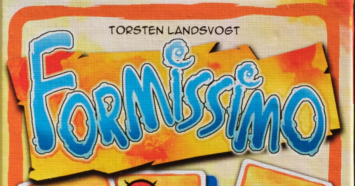Formissimo | Board Game | BoardGameGeek