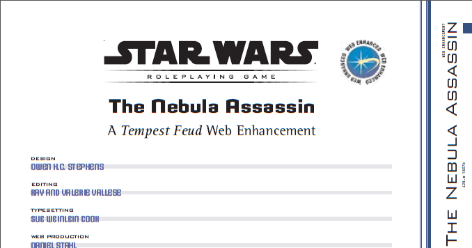 The Nebula Assassin | RPG Item | RPGGeek