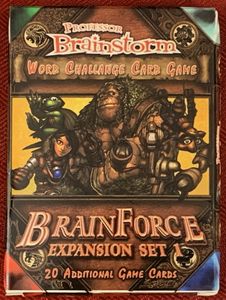 Professor Brainstorm Word Challenge Card Game: BrainForce Expansion 1 | Board Game | BoardGameGeek