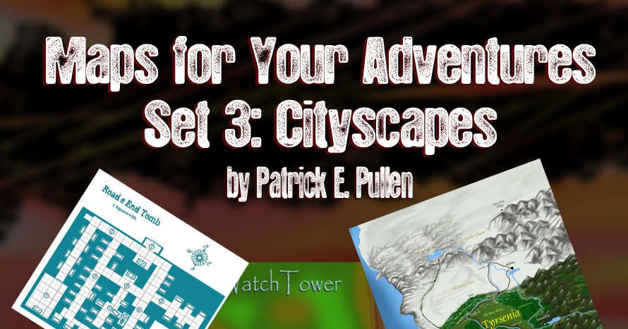 Maps for Your Adventures Set 3: Cityscapes | RPG Item | RPGGeek