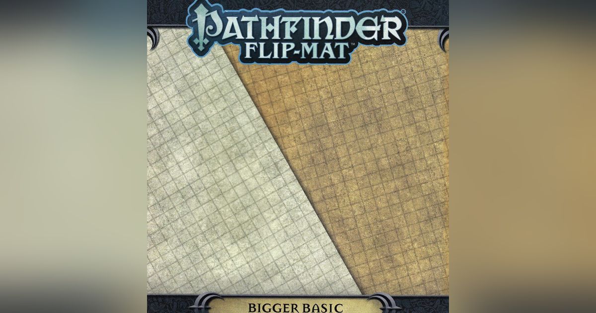Pathfinder Flip-Mat: Bigger Basic | RPG Item | BoardGameGeek