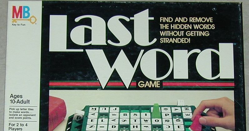 Last Word | Board Game | BoardGameGeek