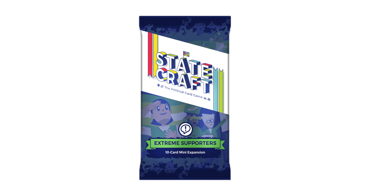 Statecraft: The Political Card Game – Extreme Supporters Pack | Board ...