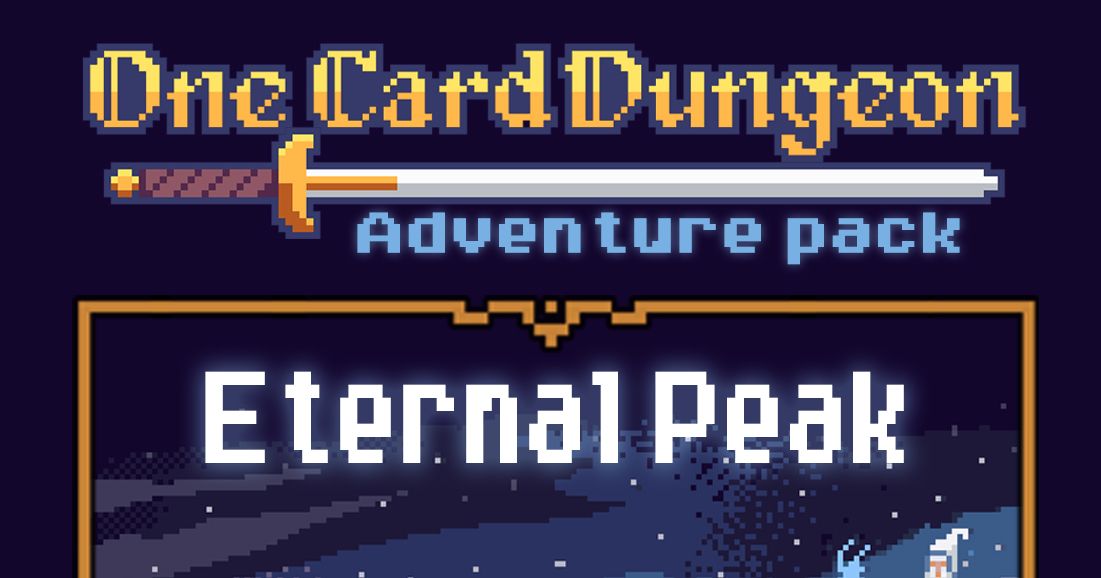 One Card Dungeon Adventure Pack: Eternal Peak | Board Game | BoardGameGeek