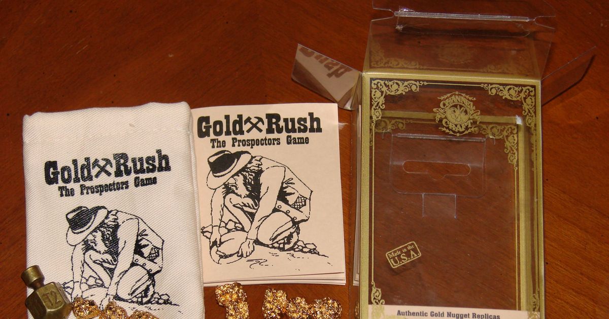 Gold Rush The Prospectors Game | Board Game | BoardGameGeek