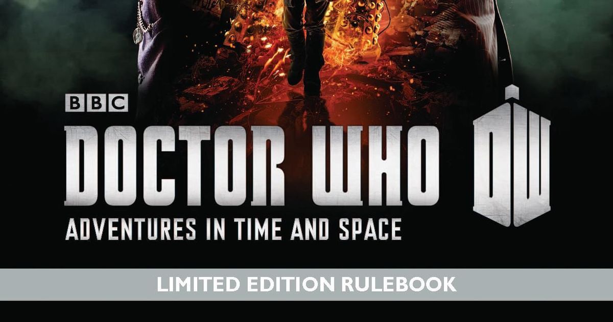 Doctor Who: Adventures in Time and Space – Limited Edition Rulebook ...