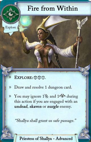 The Priestess of Shallya travels the Old World to help the meak and ...