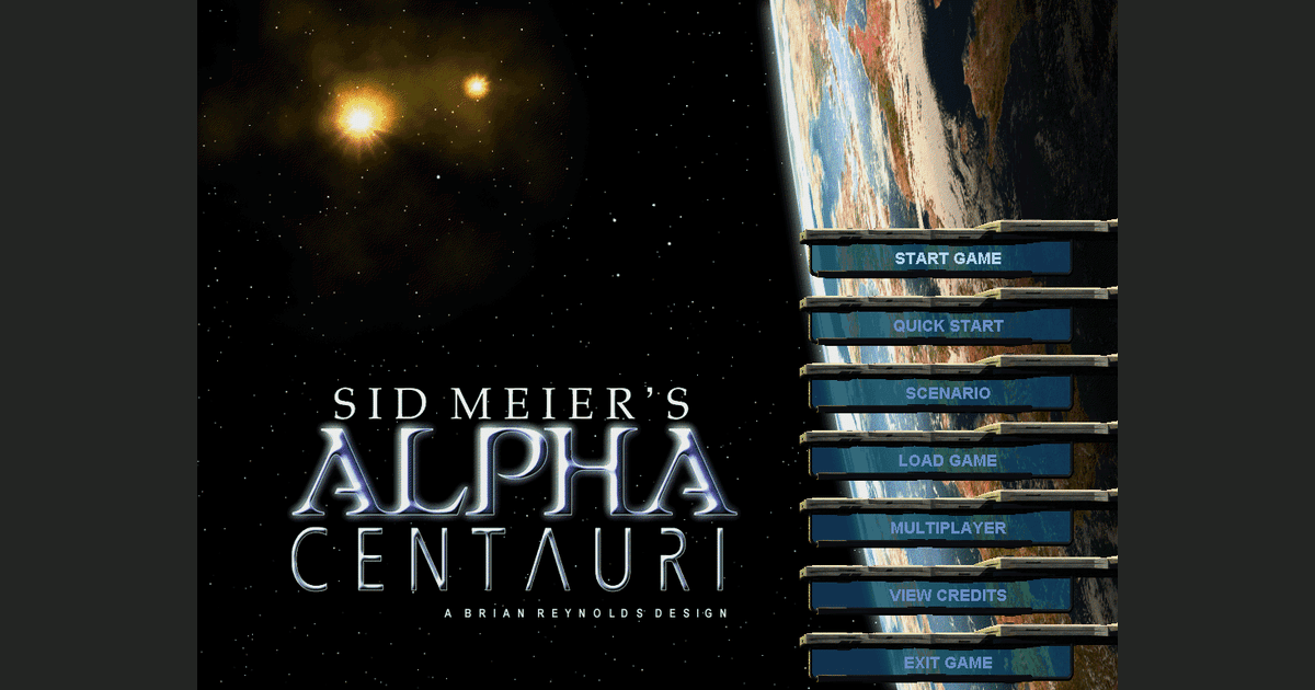 Sid Meier's Alpha Centauri Planetary Pack | Video Game Compilation | VideoGameGeek