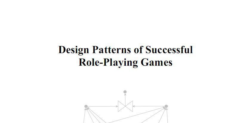 Design Patterns of Successful Roleplaying Games | RPG Item | RPGGeek
