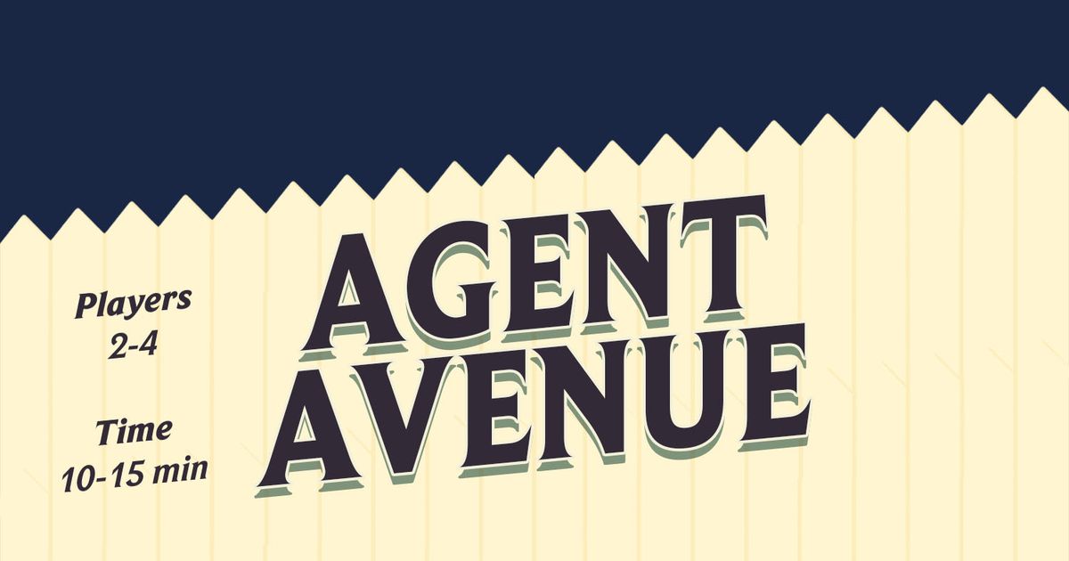 Agent Avenue | Board Game | BoardGameGeek