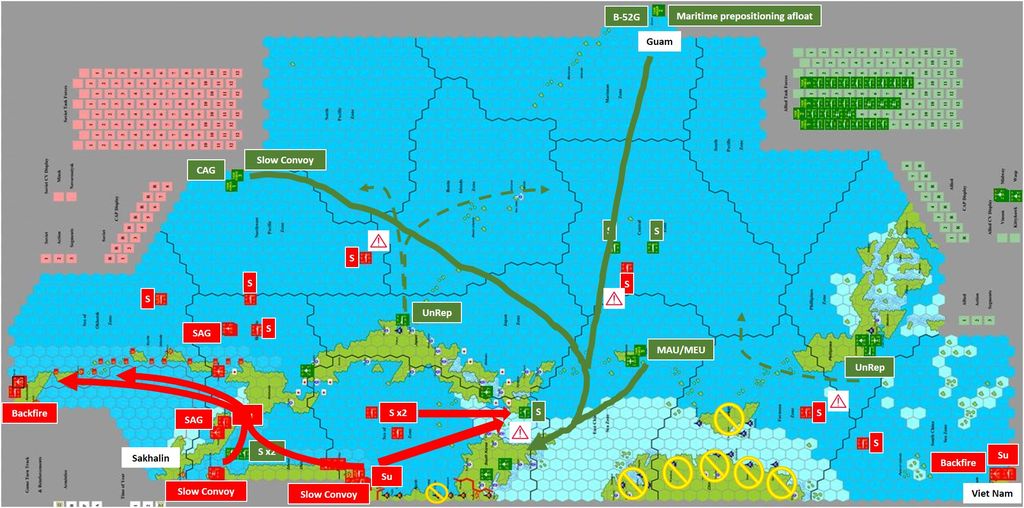 7th Fleet - Scenario 10 "Pacific Sideshow" - Advanced Game playthrough ...