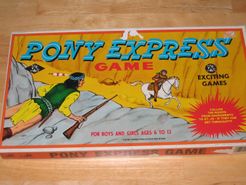 Pony Express Game | Board Game | BoardGameGeek