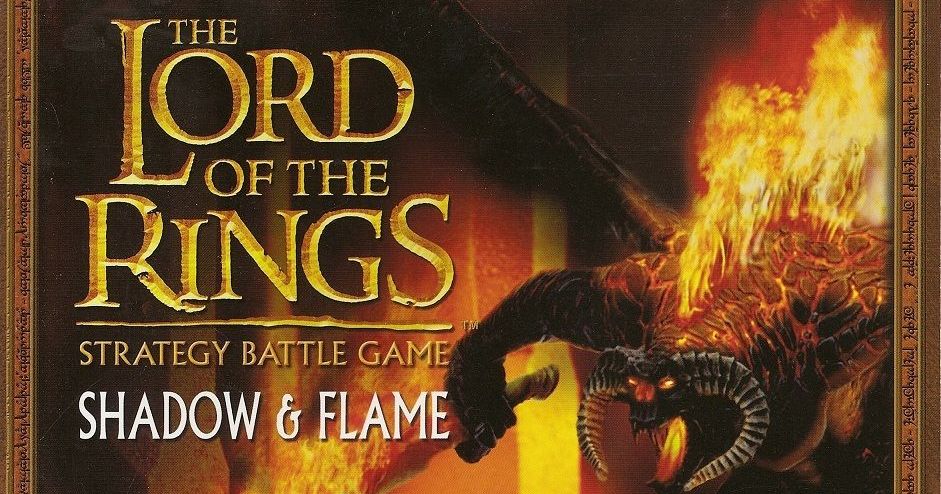 The Lord of the Rings Strategy Battle Game: Shadow & Flame | Board Game ...