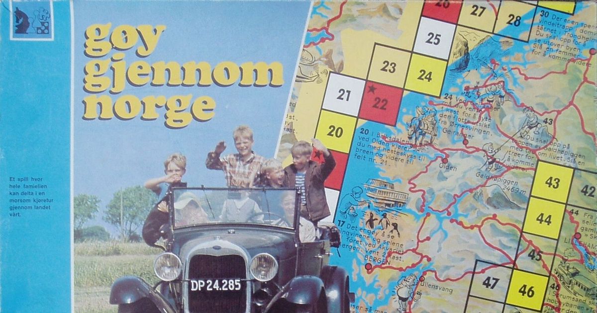 Gøy gjennom Norge | Board Game | BoardGameGeek