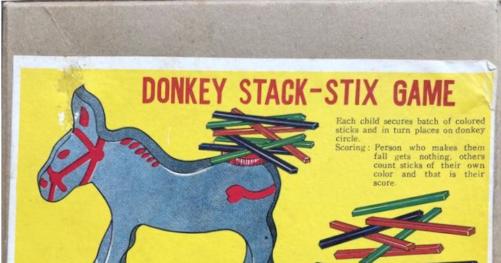 Donkey Stack Stix Game | Board Game | BoardGameGeek