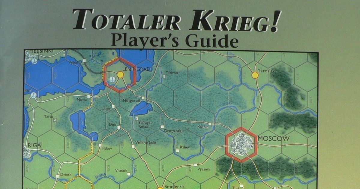 Totaler Krieg! Player's Guide | Board Game | BoardGameGeek