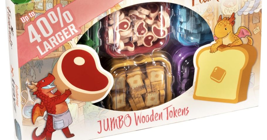 Flamecraft: JUMBO Wooden Tokens | Board Game Accessory | BoardGameGeek