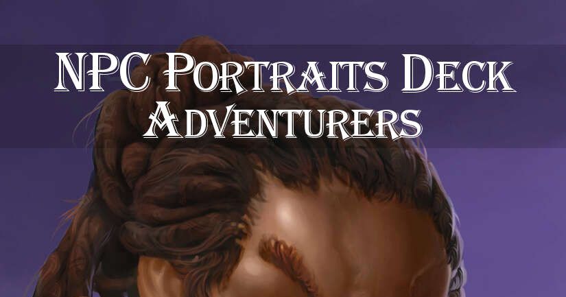 NPC Portraits Deck: Adventurers | RPG Item | RPGGeek