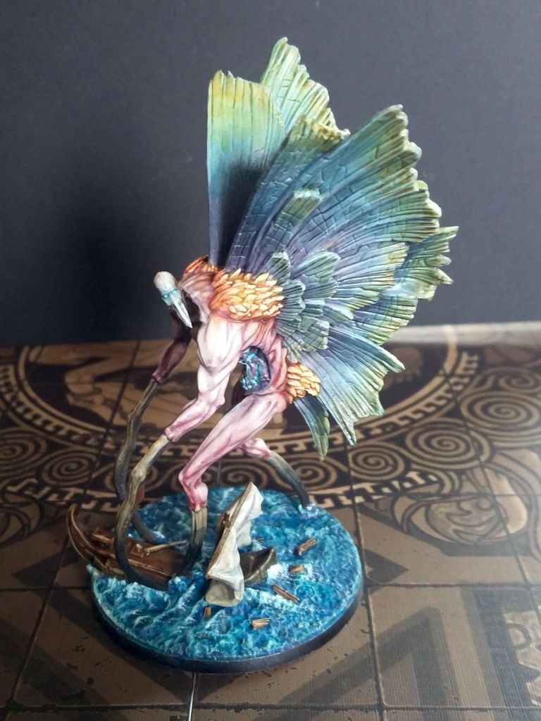 02 - Painting Hermesian Pursuer from Aeon Trespass Odyssey | Painting Aeon Trespass Odyssey