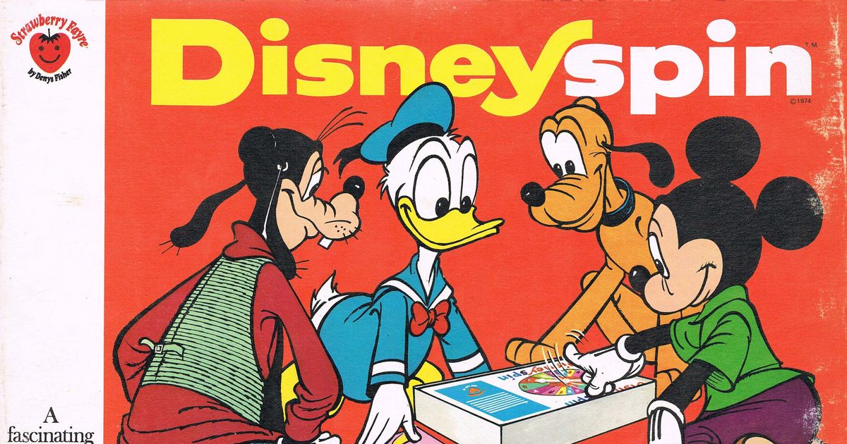 Disneyspin | Board Game | BoardGameGeek