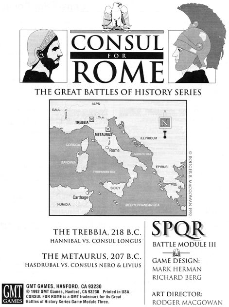 Maps? | Consul for Rome: SPQR Battle Module III