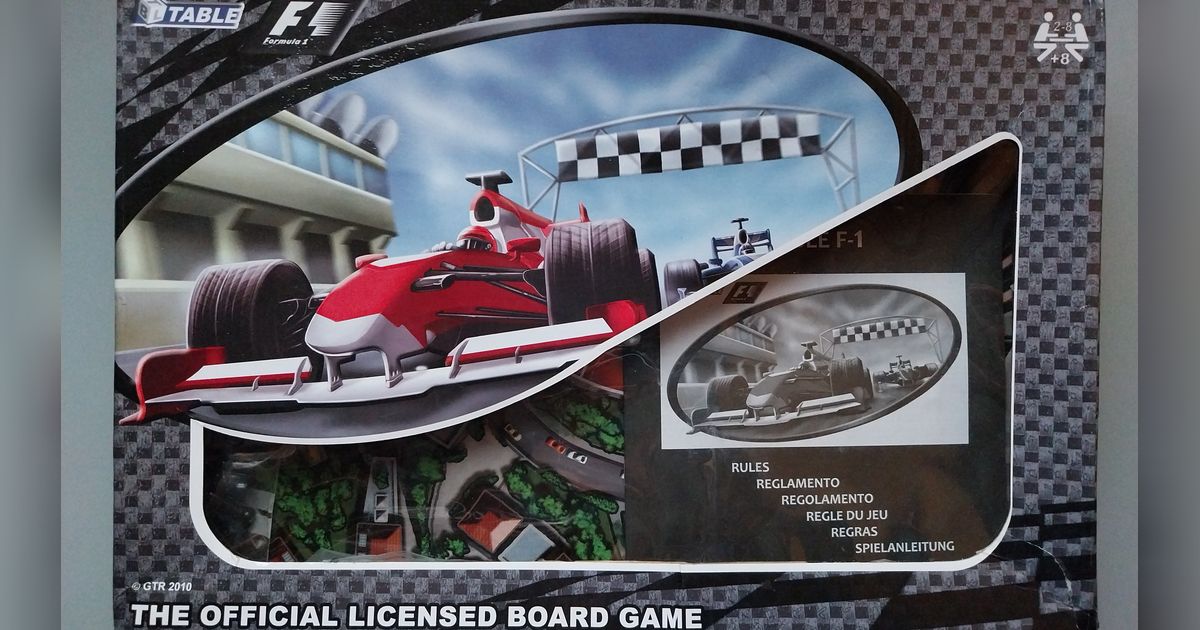 Table Formula 1 | Board Game | BoardGameGeek
