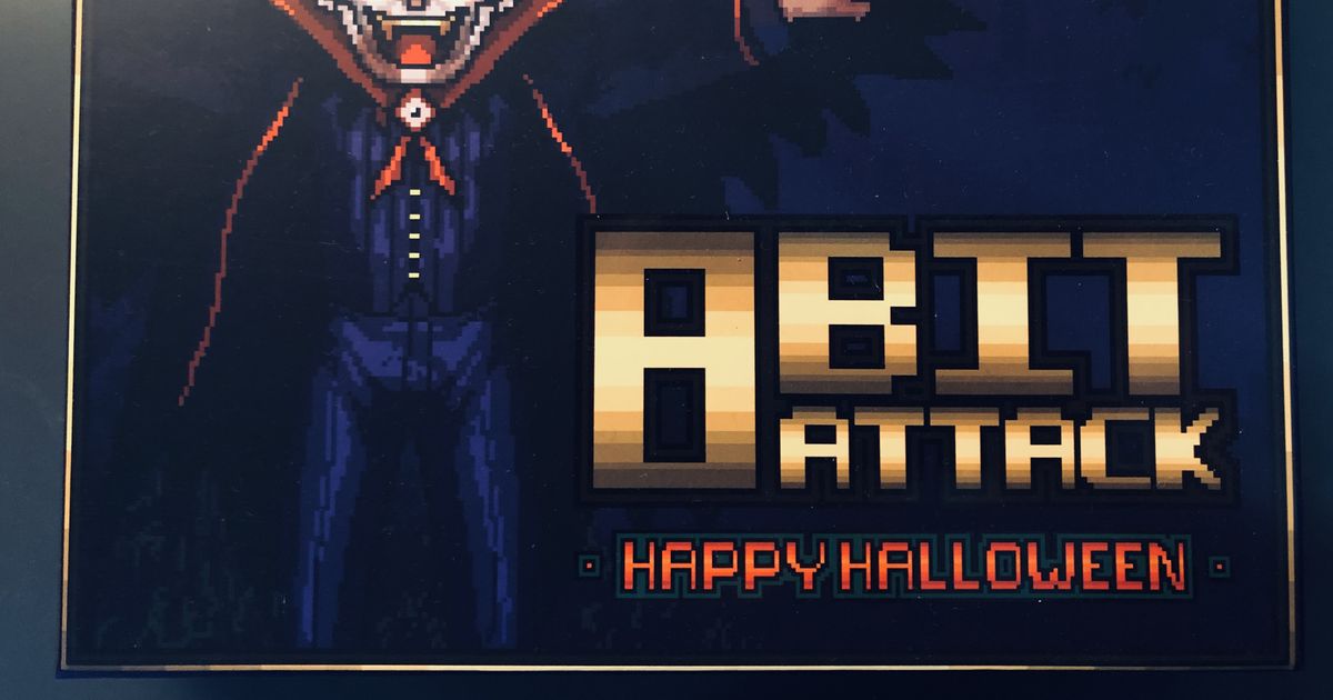 8 Bit Attack: Happy Halloween | Board Game | BoardGameGeek