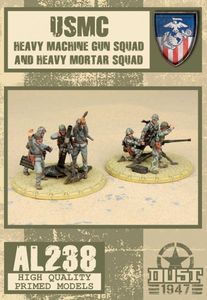 Dust 1947: USMC Heavy Machine Gun Squad and Heavy Mortar Squad | Board ...