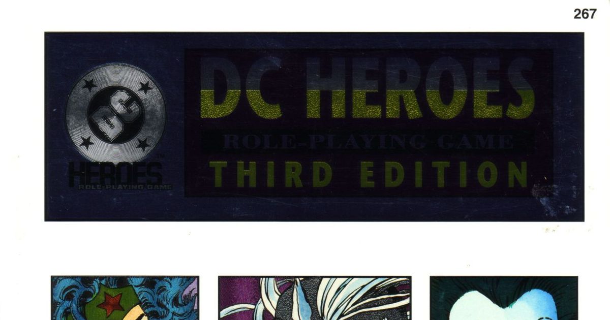 DC Heroes Role-Playing Game (3rd Edition) | RPG Item | RPGGeek