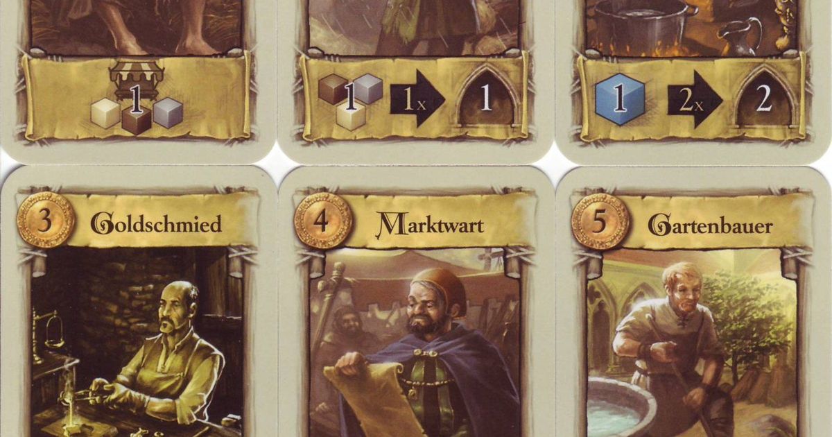 The Pillars of the Earth: New Craftsmen | Board Game | BoardGameGeek
