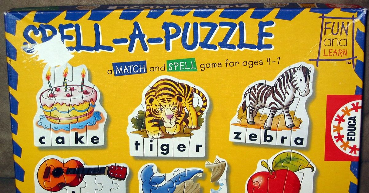 Spell-A-Puzzle | Board Game | BoardGameGeek