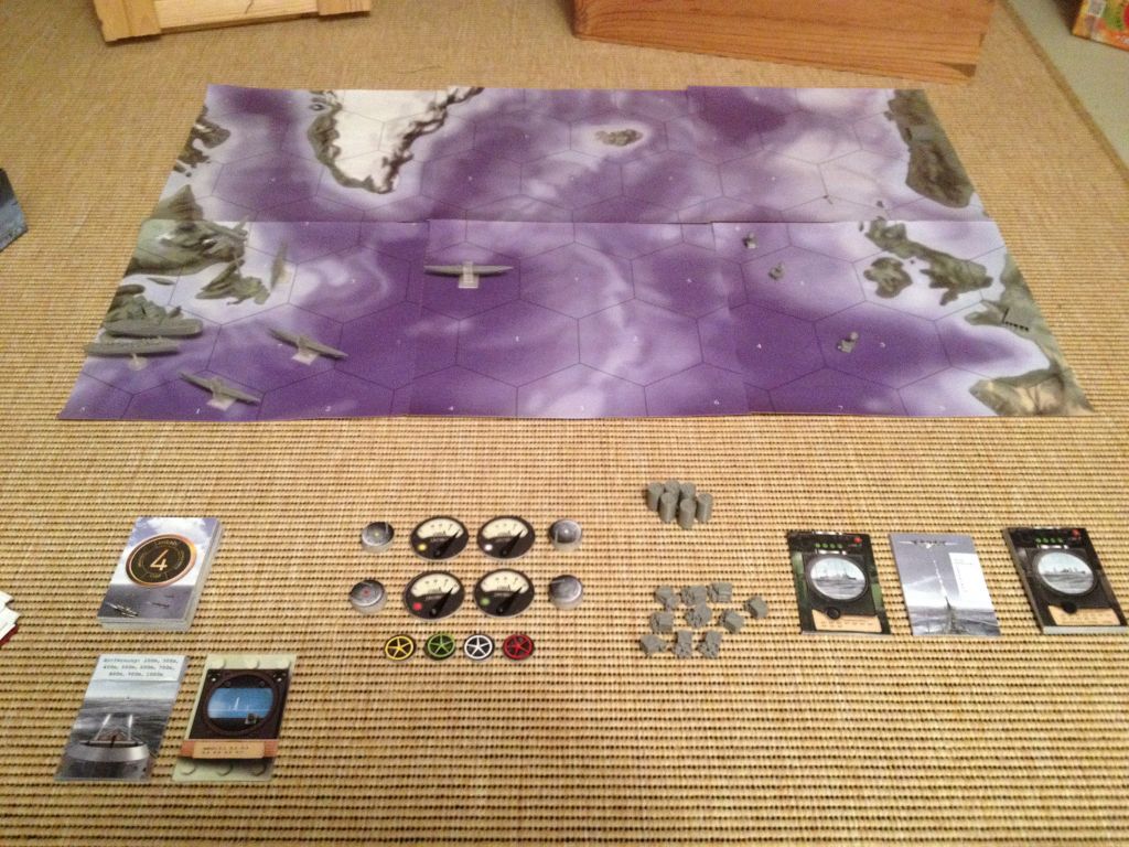 How I almost finished developing a submarine board game in 12,357 hours.