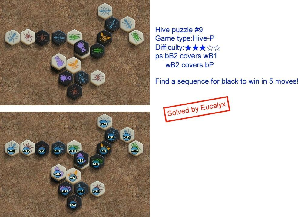 Hive Puzzles metalist