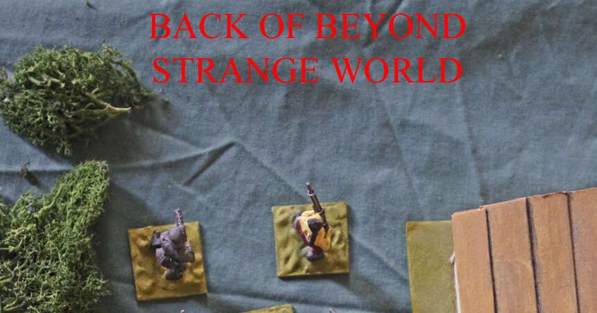 Back Of Beyond Strange World | Board Game | BoardGameGeek