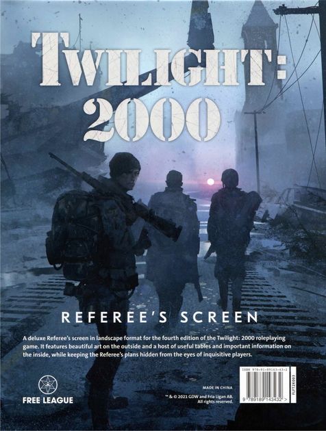 Twilight: 2000 Referee's Screen | RPG Item | RPGGeek