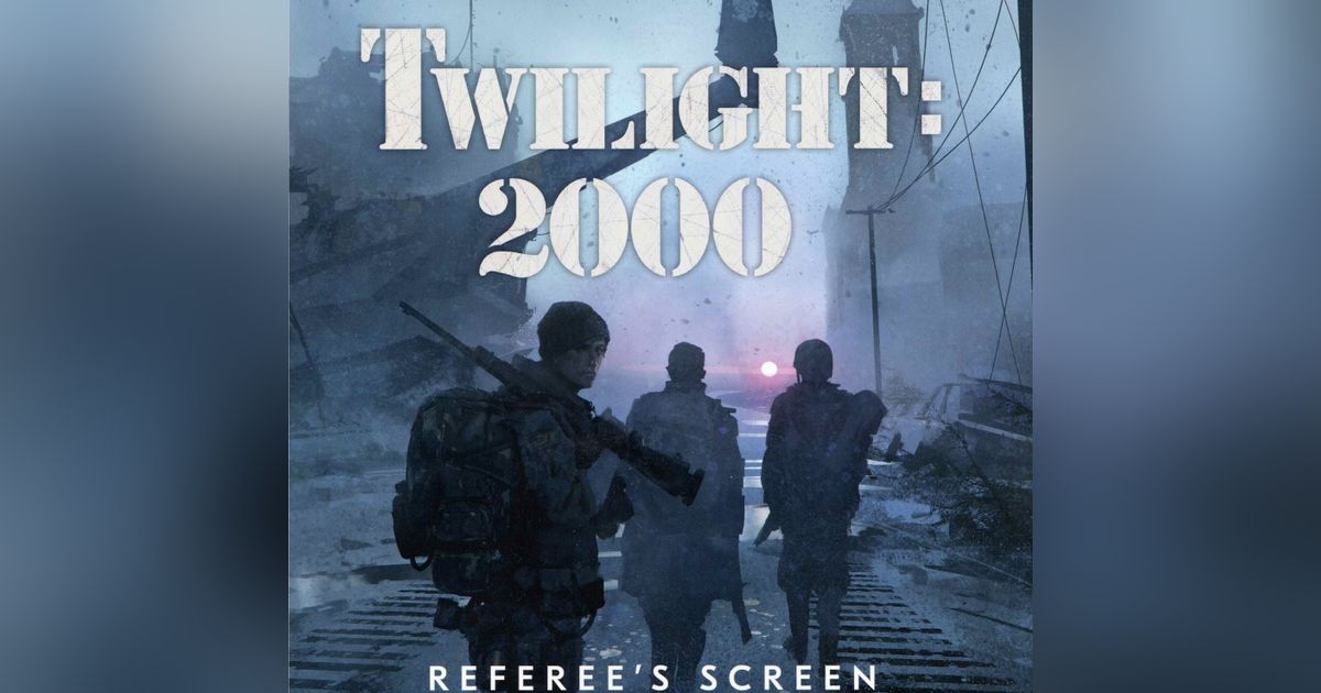 Twilight: 2000 Referee's Screen | RPG Item | BoardGameGeek
