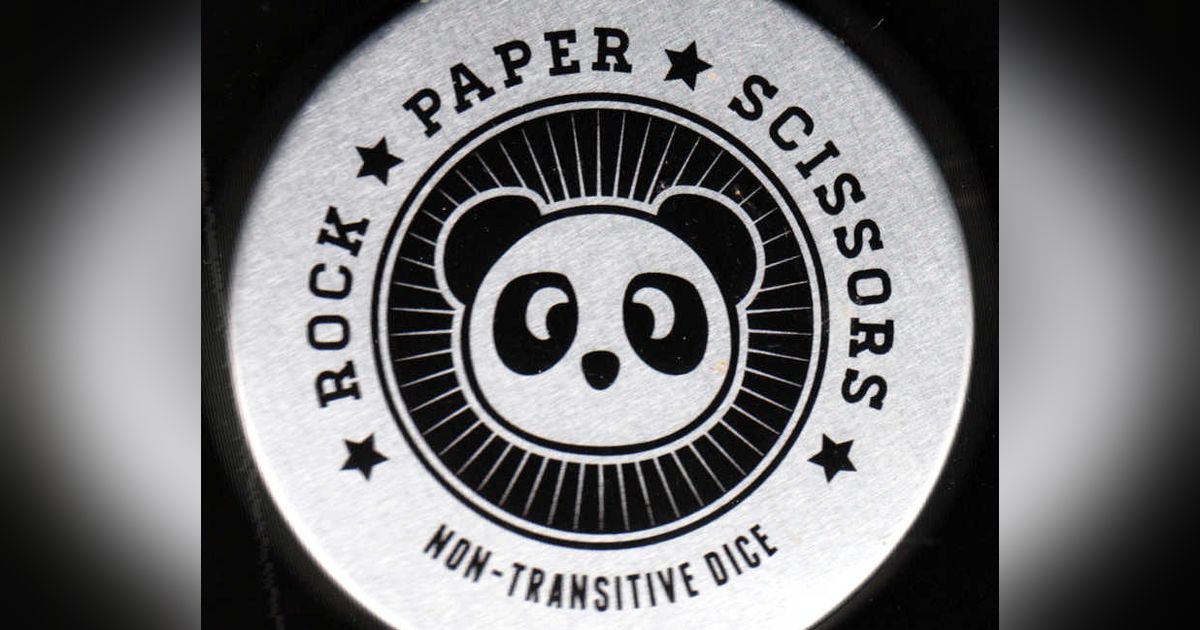Rock Paper Scissors: Non-Transitive Dice | Board Game Accessory ...