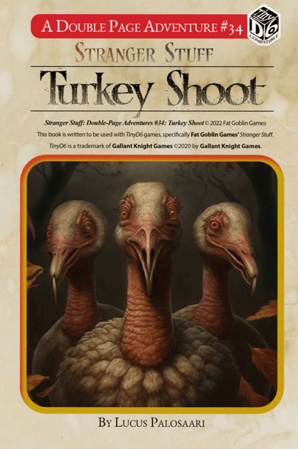 Double Page Adventure #34: Turkey Shoot | RPG Item | RPGGeek