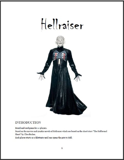 Hellraiser | Board Game | BoardGameGeek